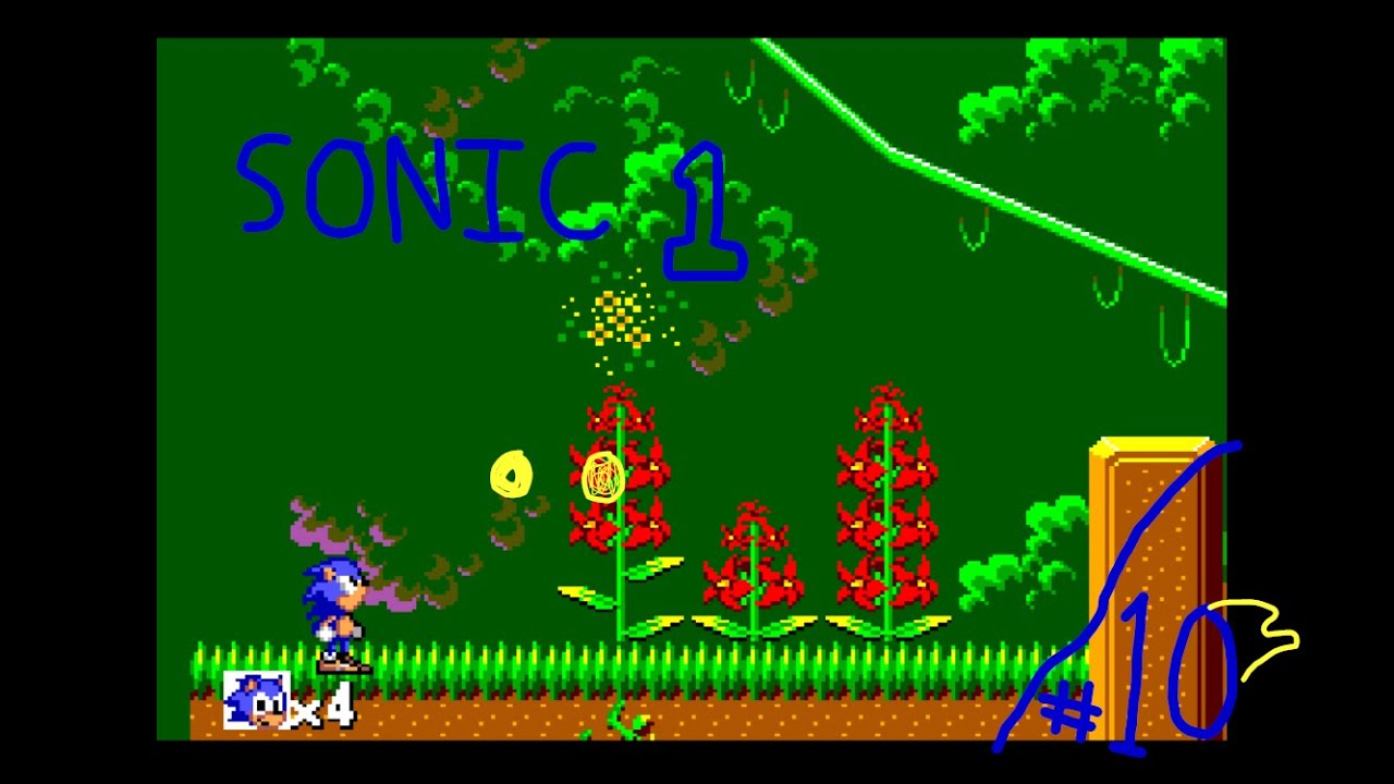 Sonic 1 SMS Part 10 | Climbing Waterfalls - YouTube