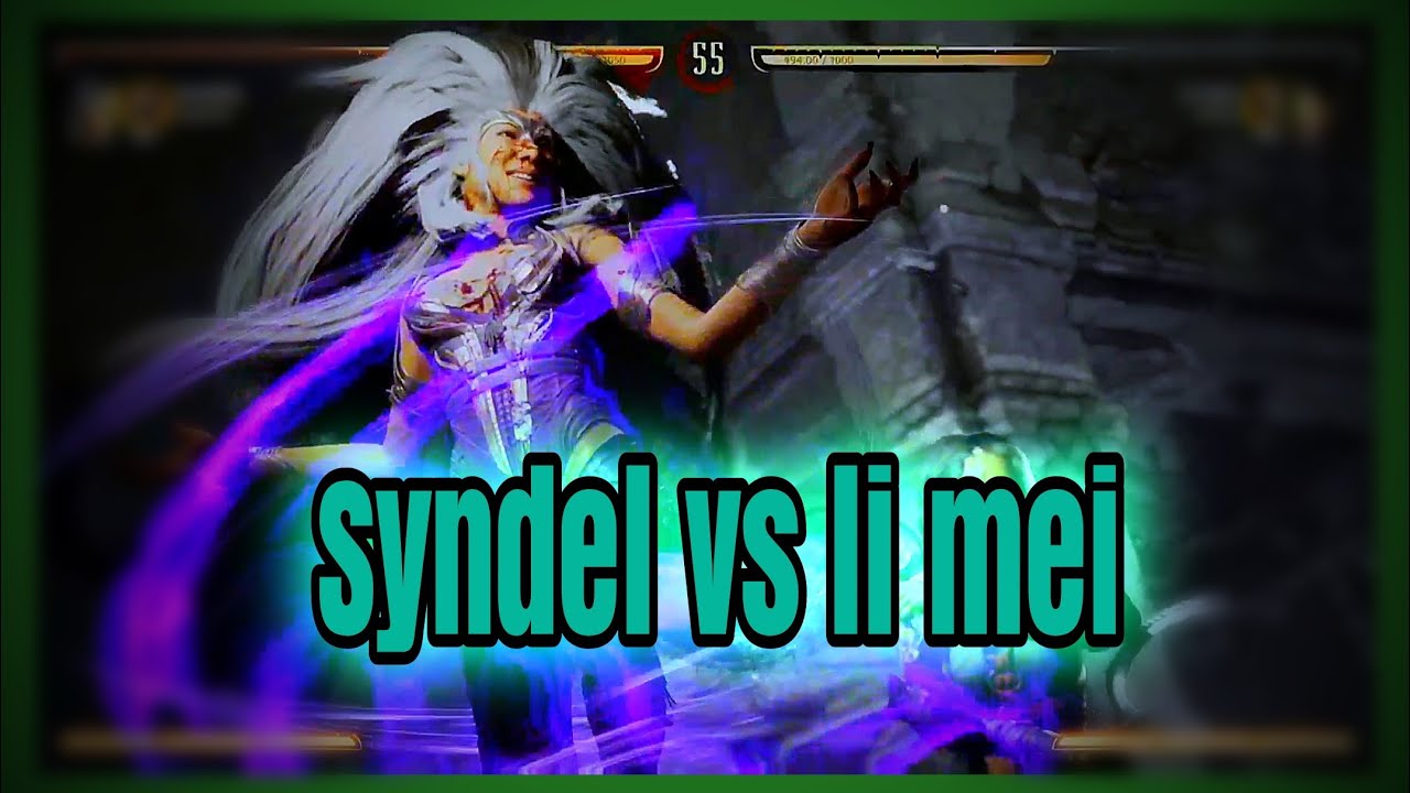 mortal kombat 1 syndel vs li mei - YouTube