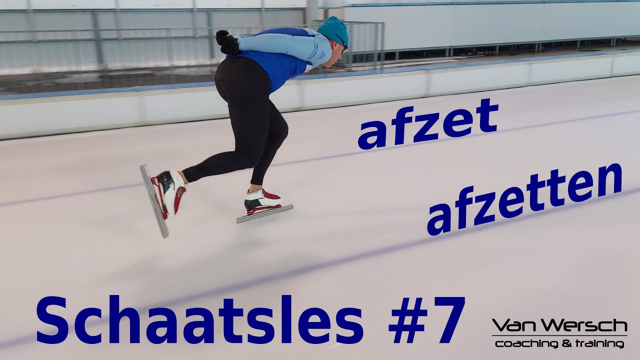Afzet, afzetten, zijwaarts....... of toch timing - Schaatstechniek #7 ...