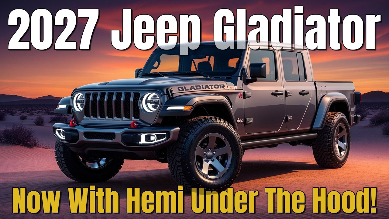 Worth the Wait? 2027 Jeep Gladiator Is Getting HUGE Upgrades! - YouTube