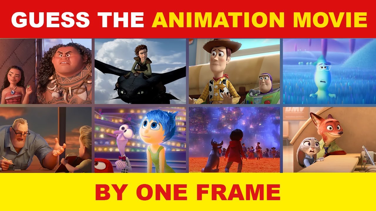 Can You Guess the Animation Movie by One Frame? | Movie Quiz - YouTube