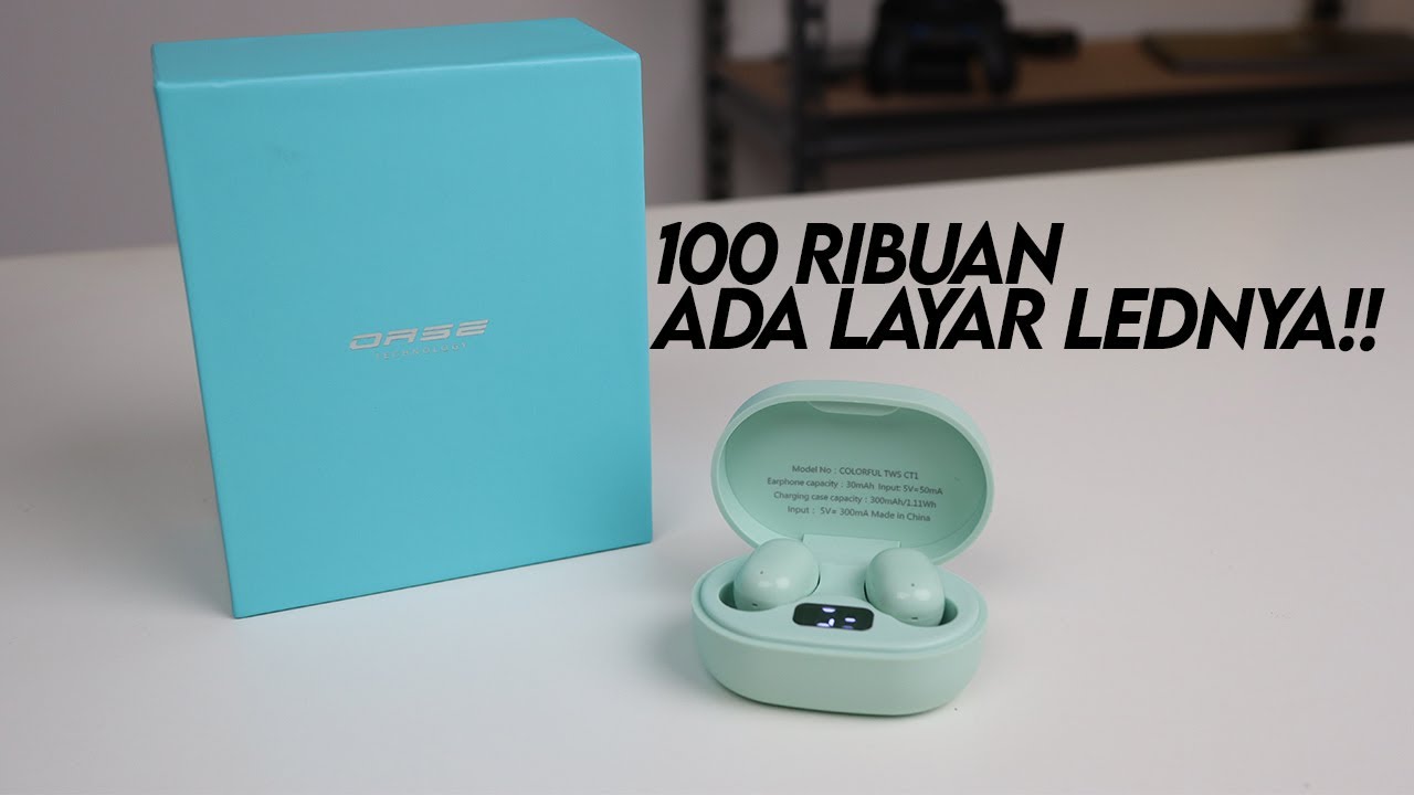 TWS 100RIBUAN AUDIO MANTAP !! Review OASE COLORFUL CT1 - YouTube