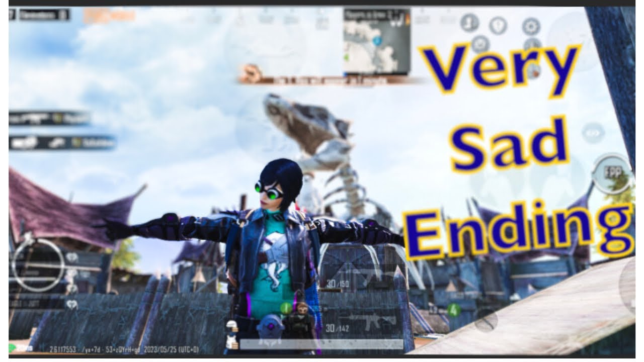 60 fps gaming but sad Ending 🥺!!Pubg Mobile New Update||PUBG mobile New ...