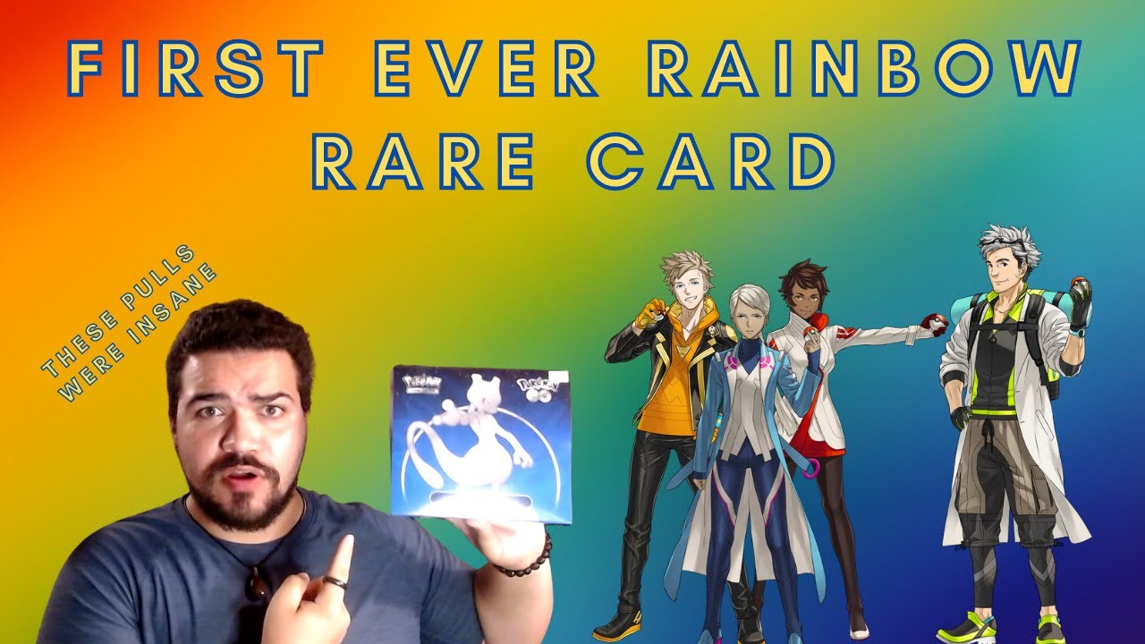 First Ever Rainbow Rare Card Pull! - YouTube
