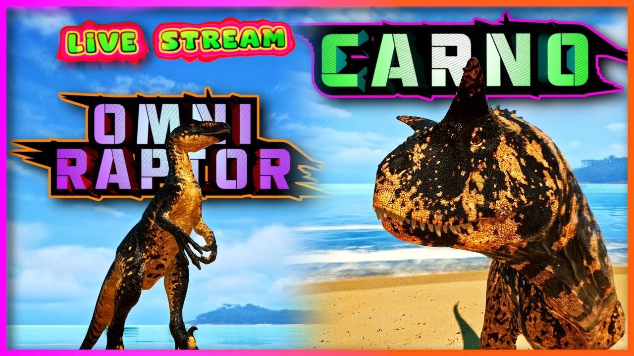 ðīlive Carnotaurus Omniraptor The Isle Evrima Youtube