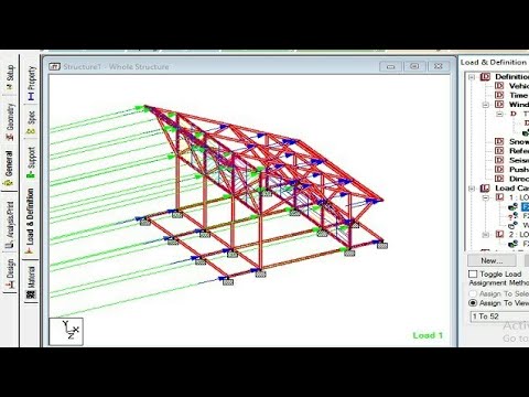 #Solar structure staad pro design analysis#solar structure design Staad ...
