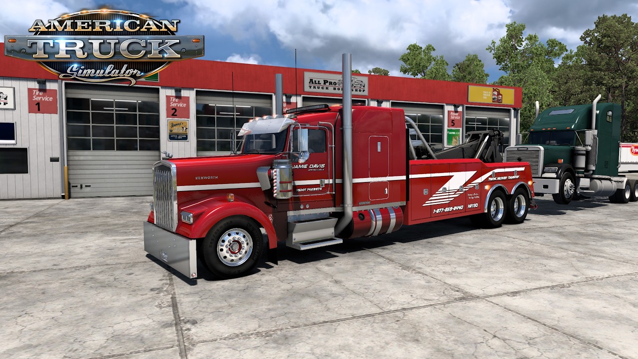 ** Heavy Rescue Wrecker ** Kenworth W900 - American Truck Simulator ...