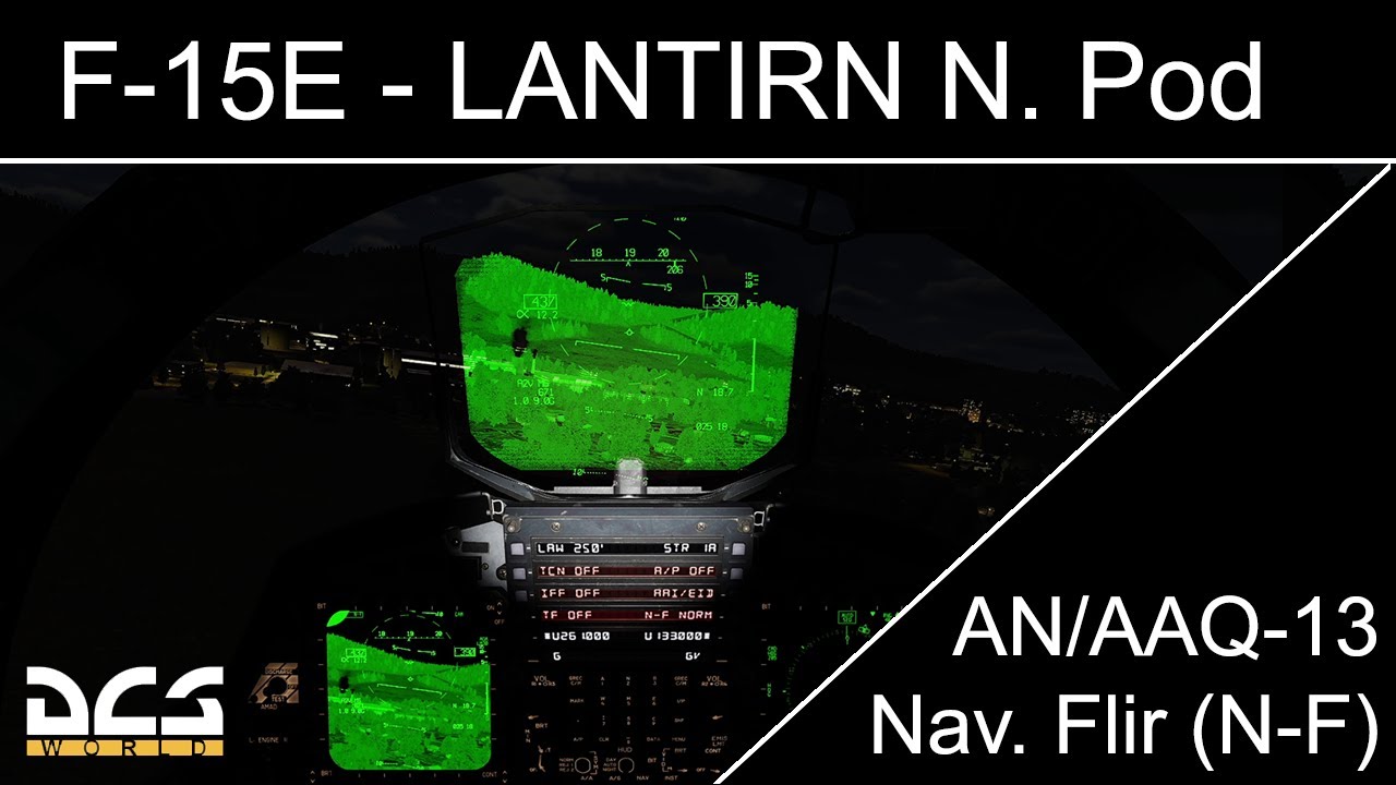 F-15E - LANTIRN Nav. Pod - YouTube