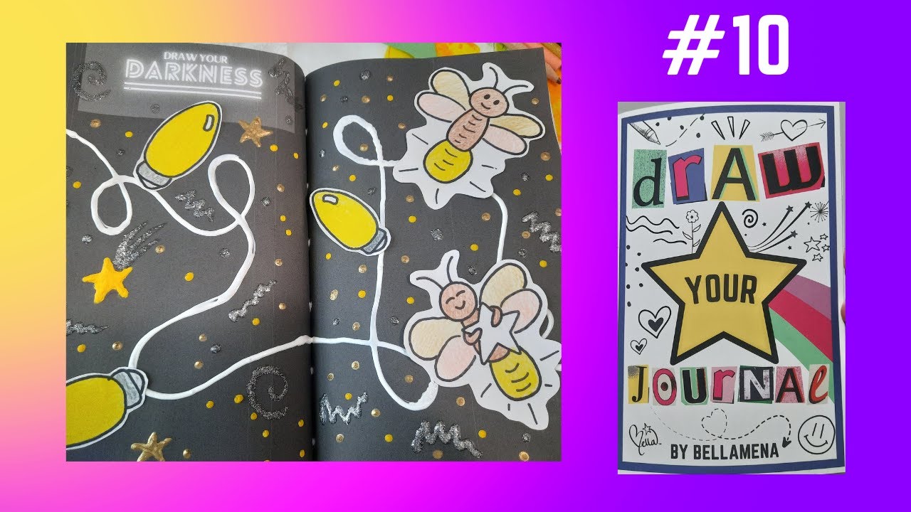 Draw Your Journal #10 & Kattober Prompt - YouTube