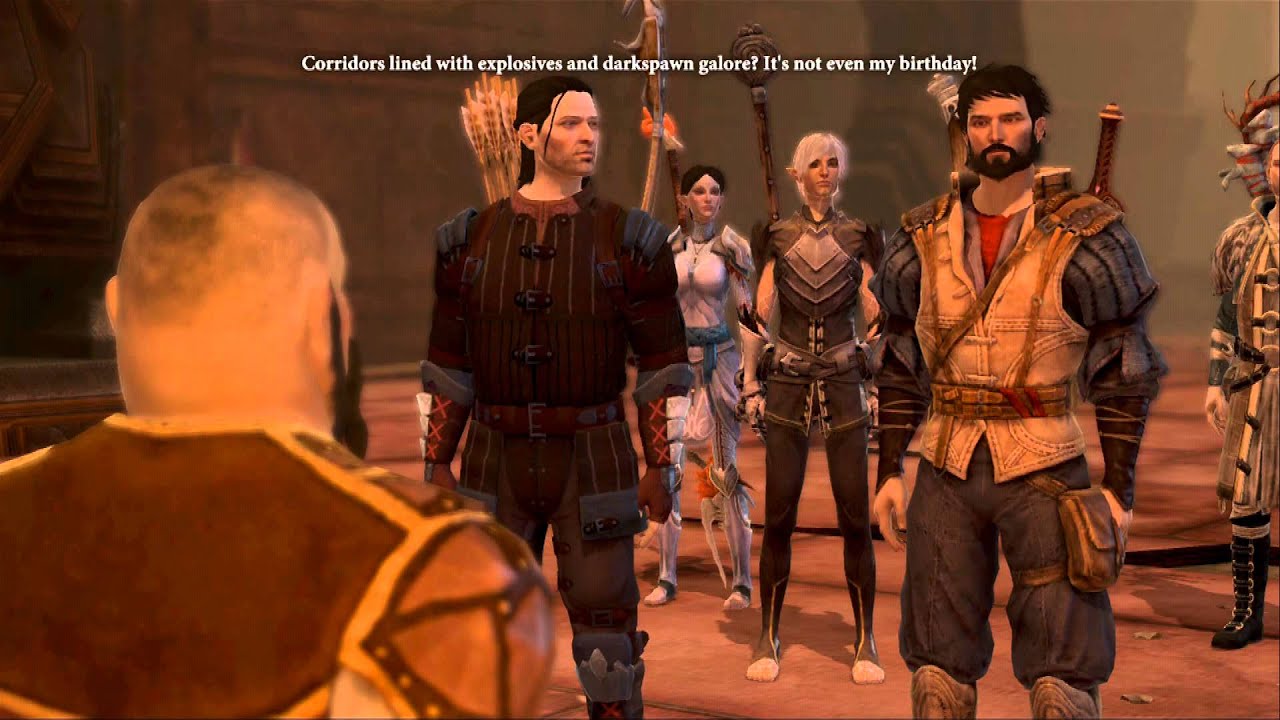 Lets Play Dragon Age part 36: Nathaniel Howe and Bethany - YouTube