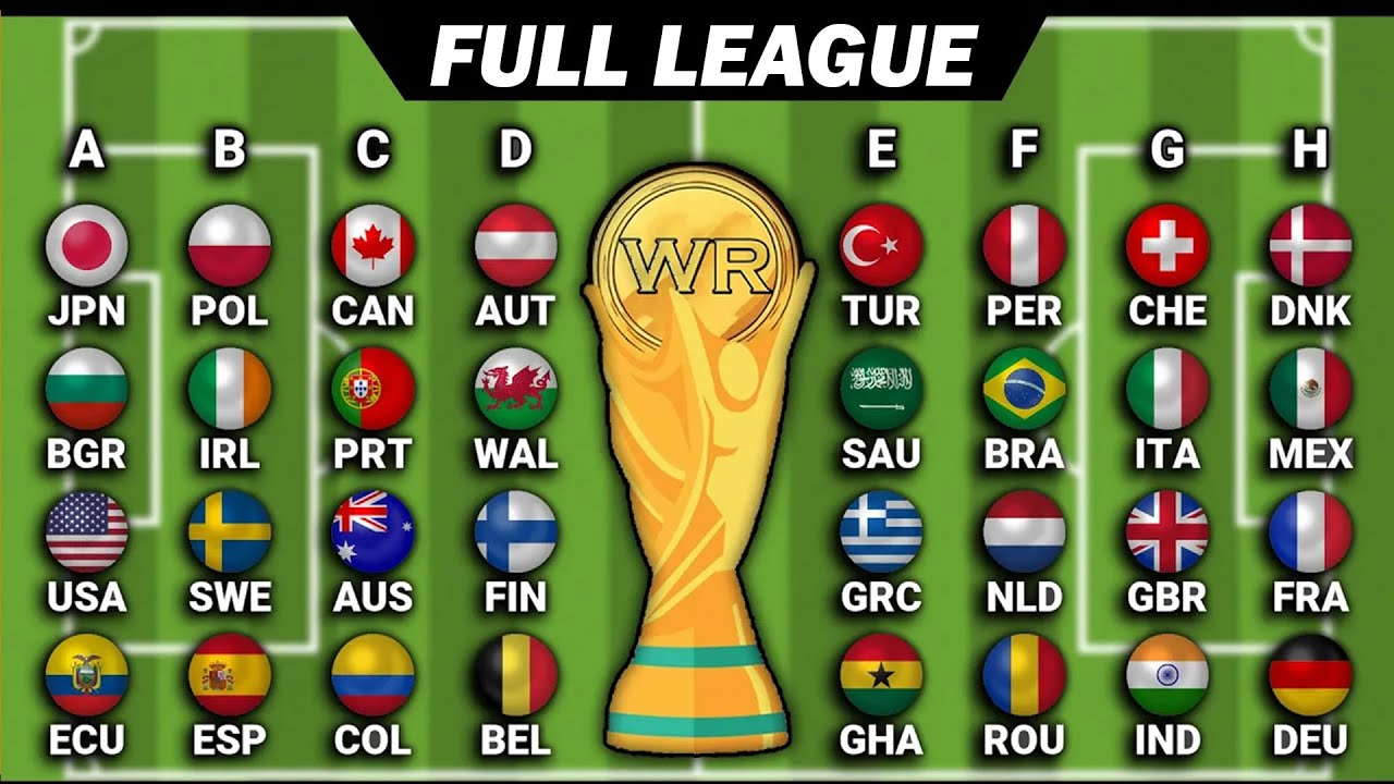 FULL LEAGUE | Color Special World Cup Soccer Marble - YouTube