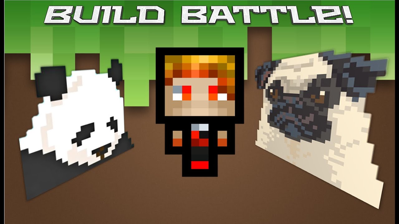 Minecraft! Build Contest "PANDAS OR PUGS?!" W/ Panda and Friends! - YouTube
