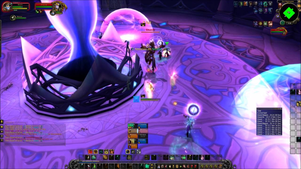 WoW Legion PTR - Grand Magistrix Elisande - YouTube