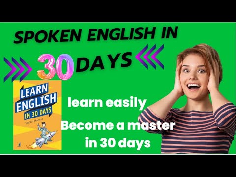 Learn English in 30 Days | A Journey in English | 30 Days English ...