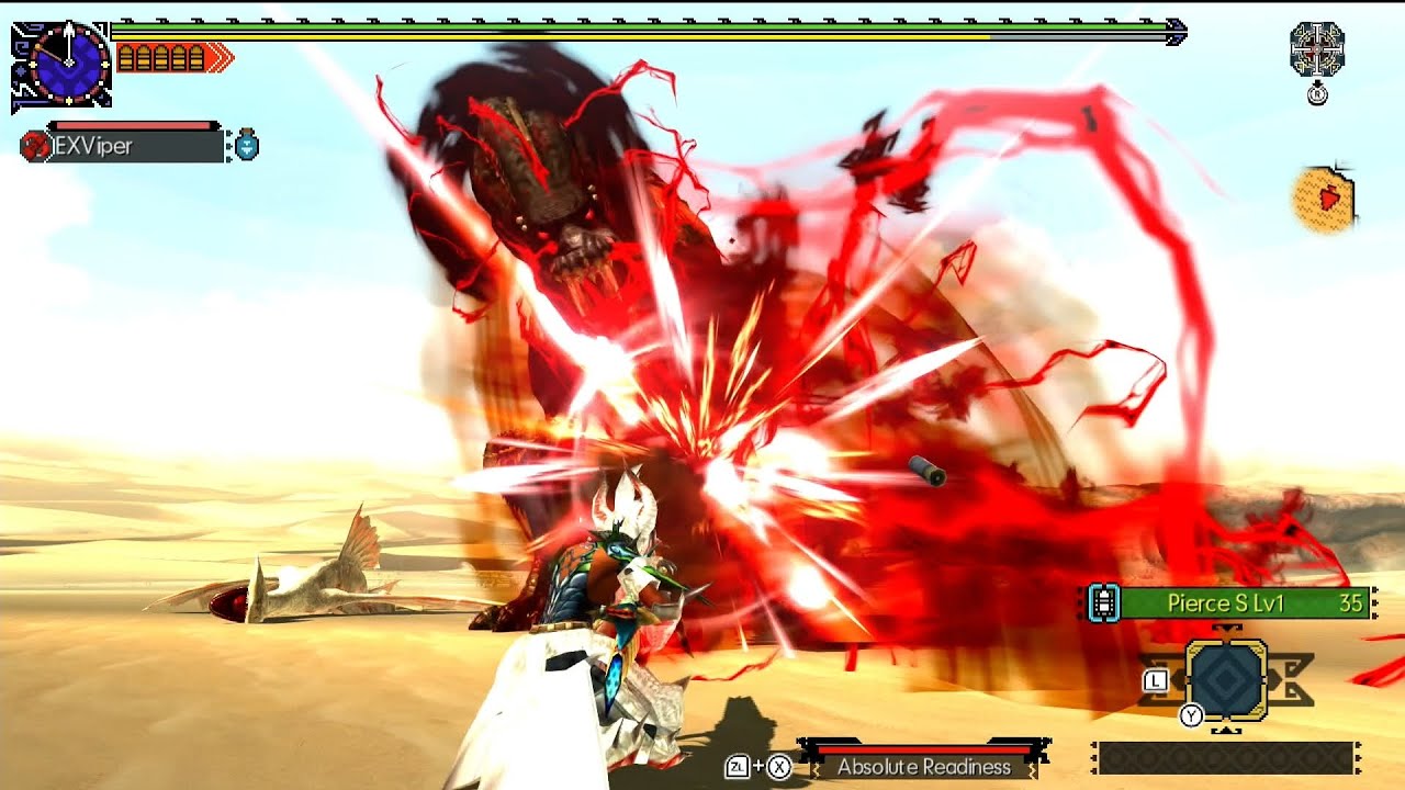 [MHGU/MHXX] G☆4 Savage Deviljho 3'35"33 / "Deranged Desert Deviljho" (Valor HBG - Pierce) - YouTube