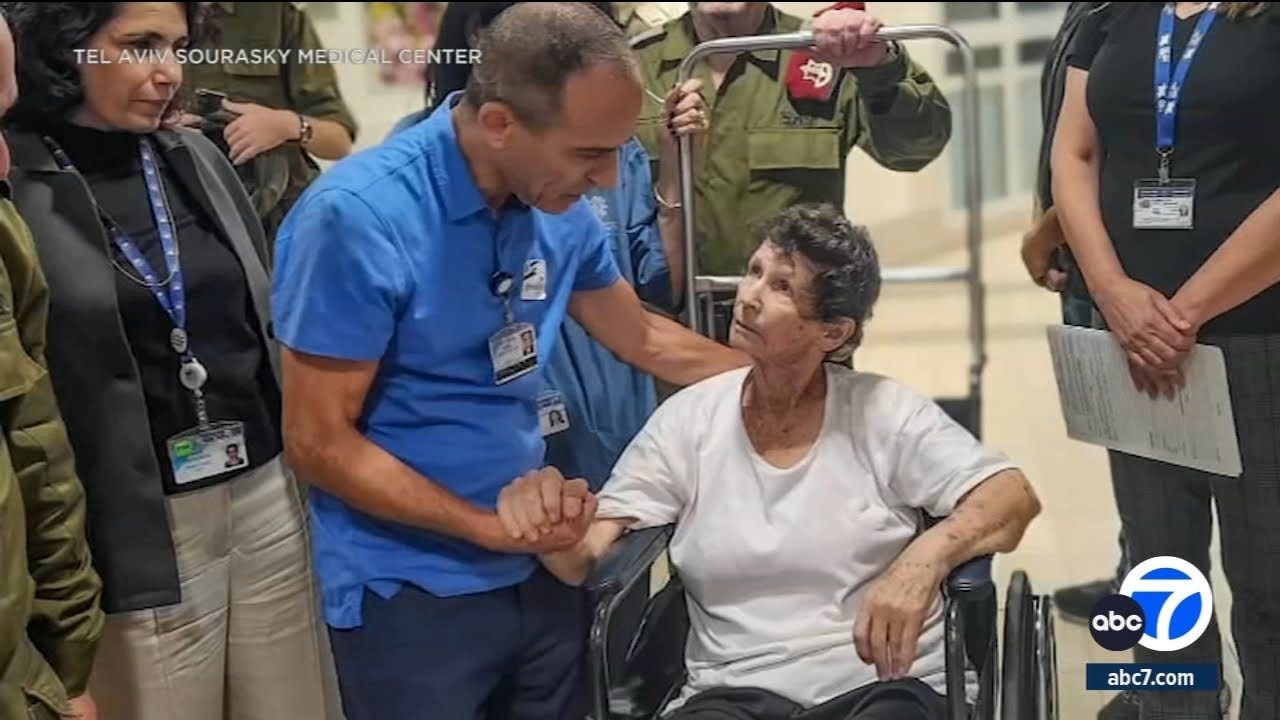 85-year-old Israeli woman freed by Hamas details experience - YouTube