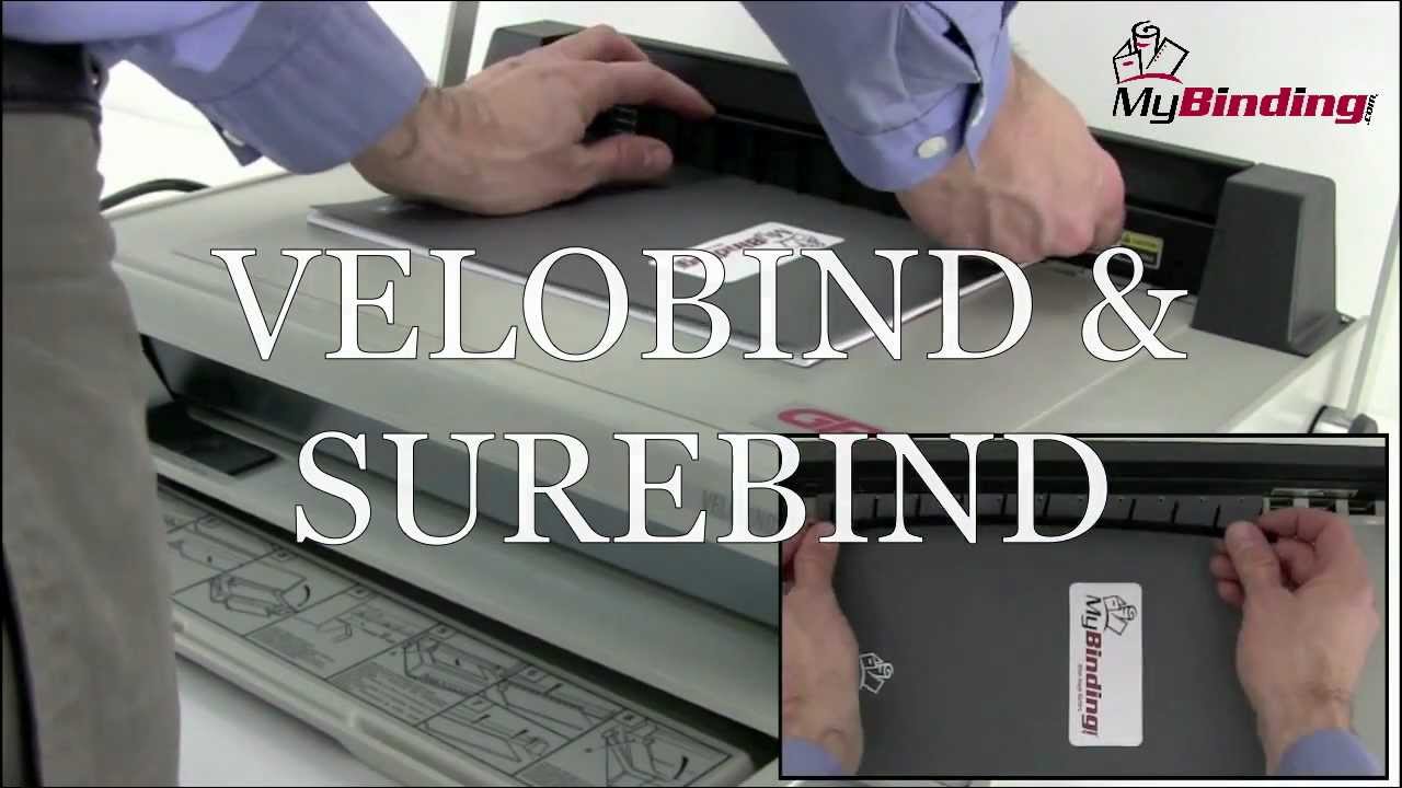 Velobind & Surebind: A Synopsis Of The System - YouTube