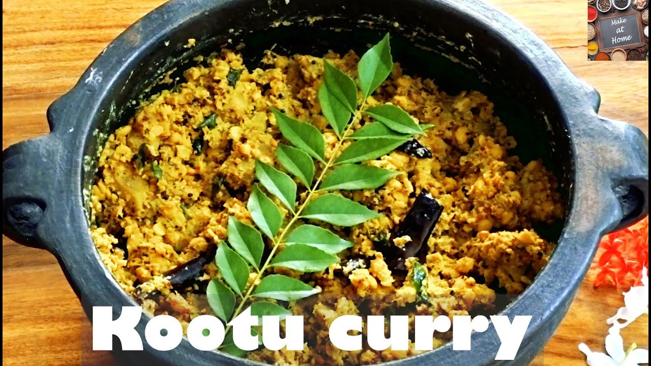 Kootu curry recipe by make at home | Kerala style kootu curry recipe by ...