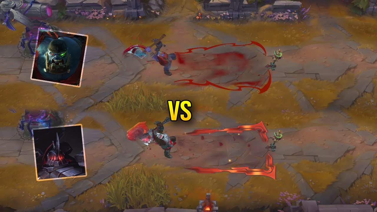 Grand Reckoning Sion vs Lumberjack Sion - PBE Preview - League of ...