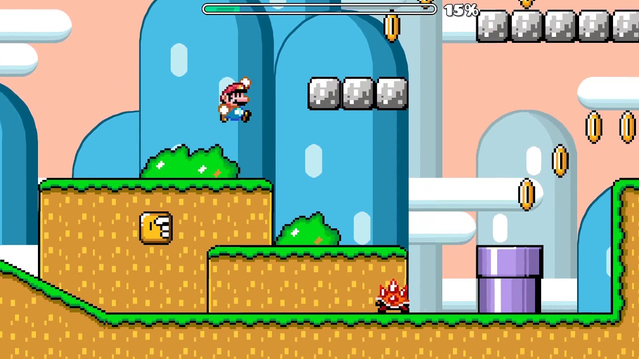 Super Mario World preview | Geometry dash - YouTube