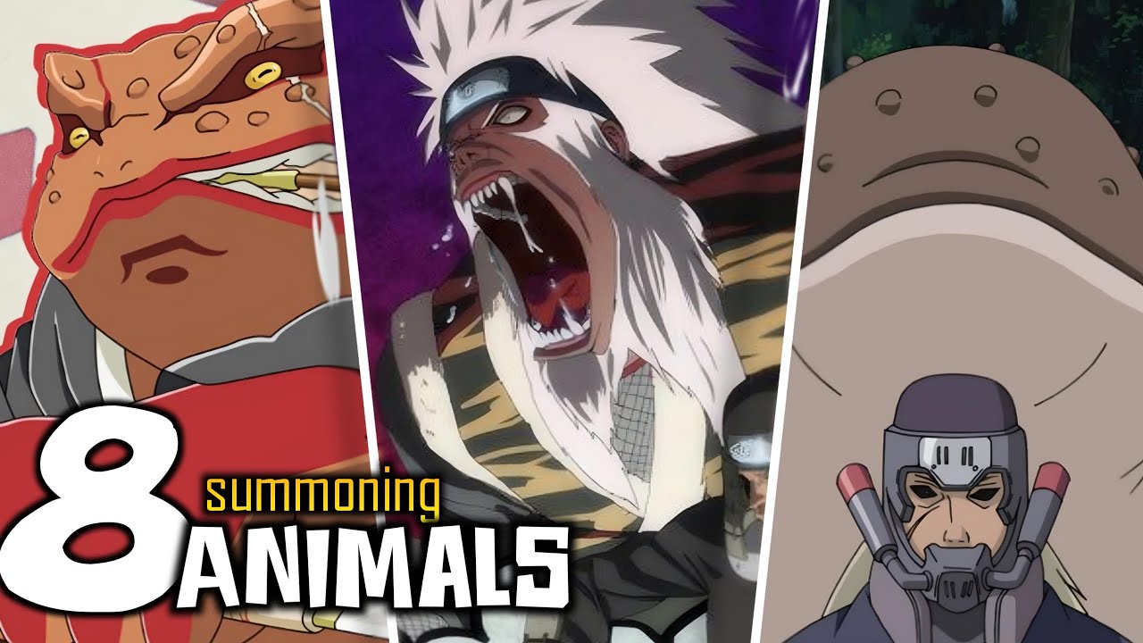 Naruto ke 8 Most Iconic Summoning Animals - YouTube