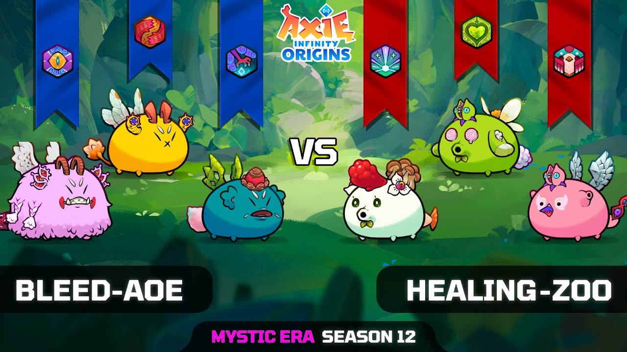BLEED-AOE vs HEALING-ZOO | SEASON 12 | AXIE INFINITY ORIGINS - YouTube
