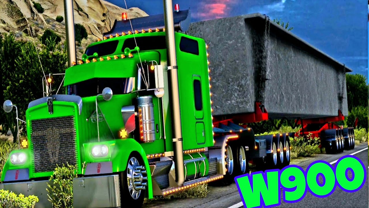 ATS American Truck Simulator|KENWORTH W900 SUGAR DADDY|MODS WORSHOP # ...