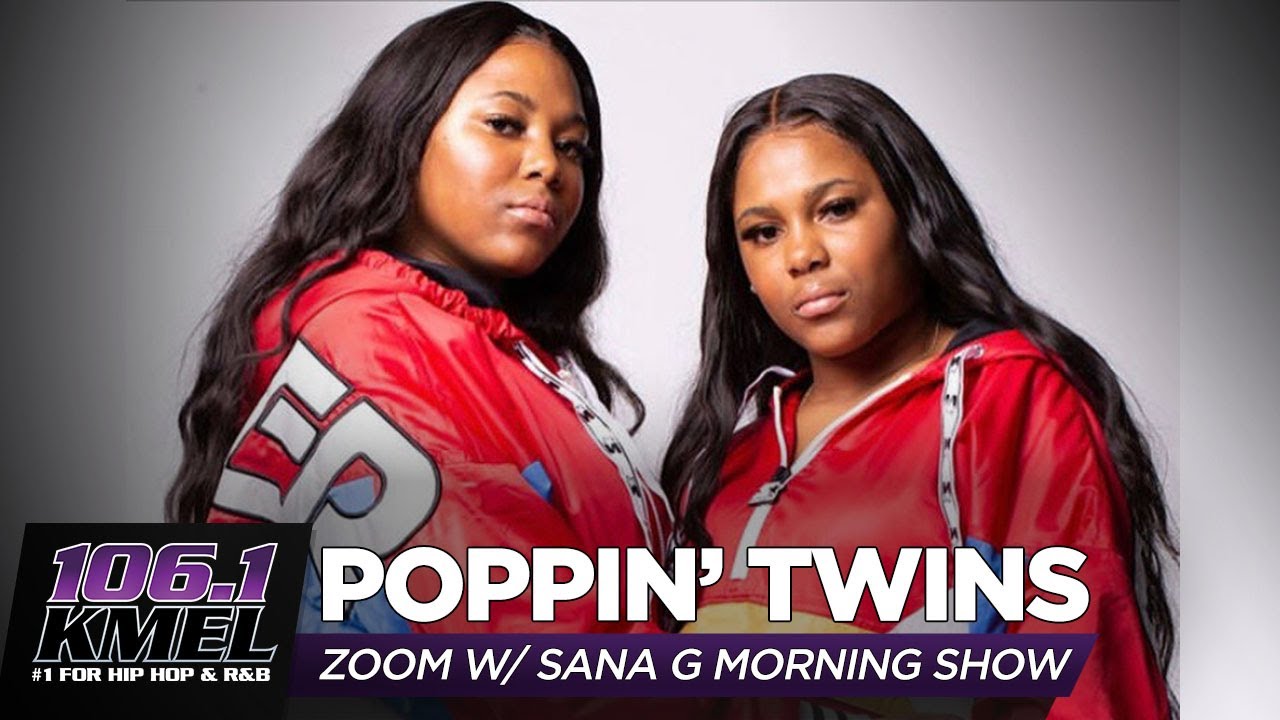 Poppin' Twins Talk About Their Song Encouraging Youth To Wear A Mask ...