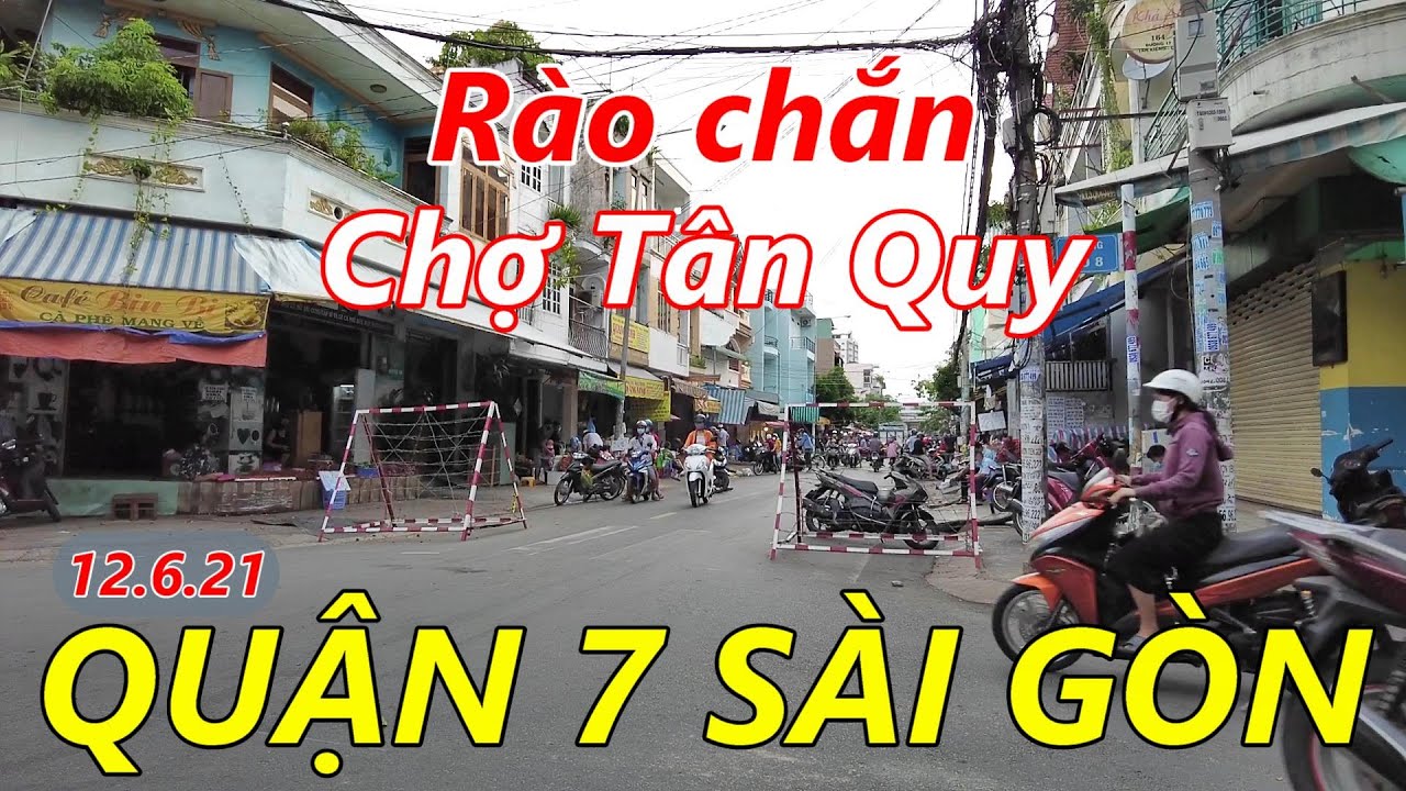 Trời Chiều VẮng LẶng Đường Mai Văn Vĩnh Và Đường 17 Chợ Tân Quy Quận 7 Sài Gòn Youtube