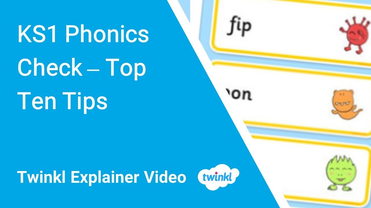 KS1 Phonics Check - Top Ten Tips - YouTube