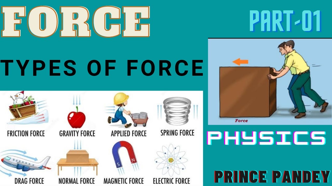 Force Types Of Force class 6 8 science Contact Noncontact Forces force-types-of-force-class-6-8-science-contact-noncontact-forces