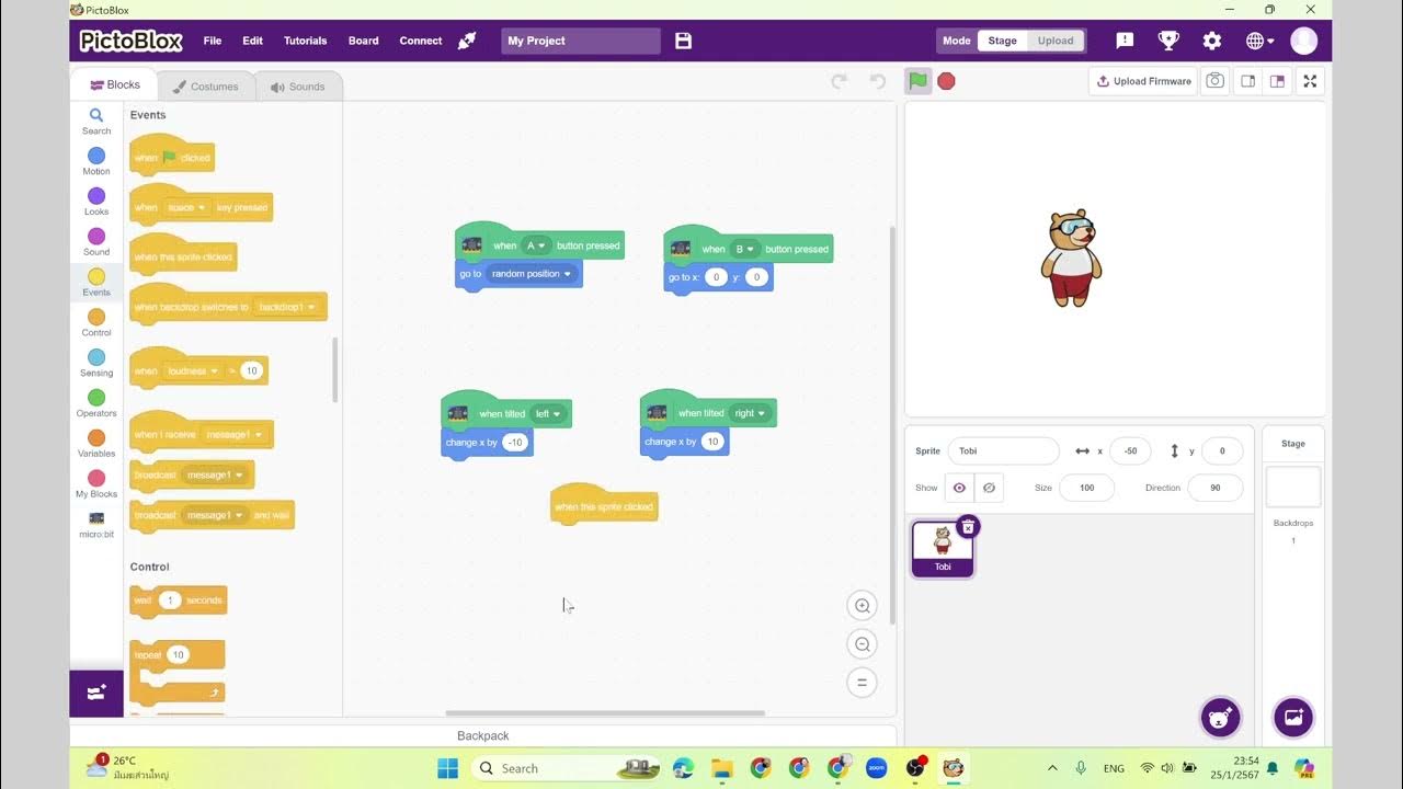 PictoBlox AI to Micro:bit - YouTube