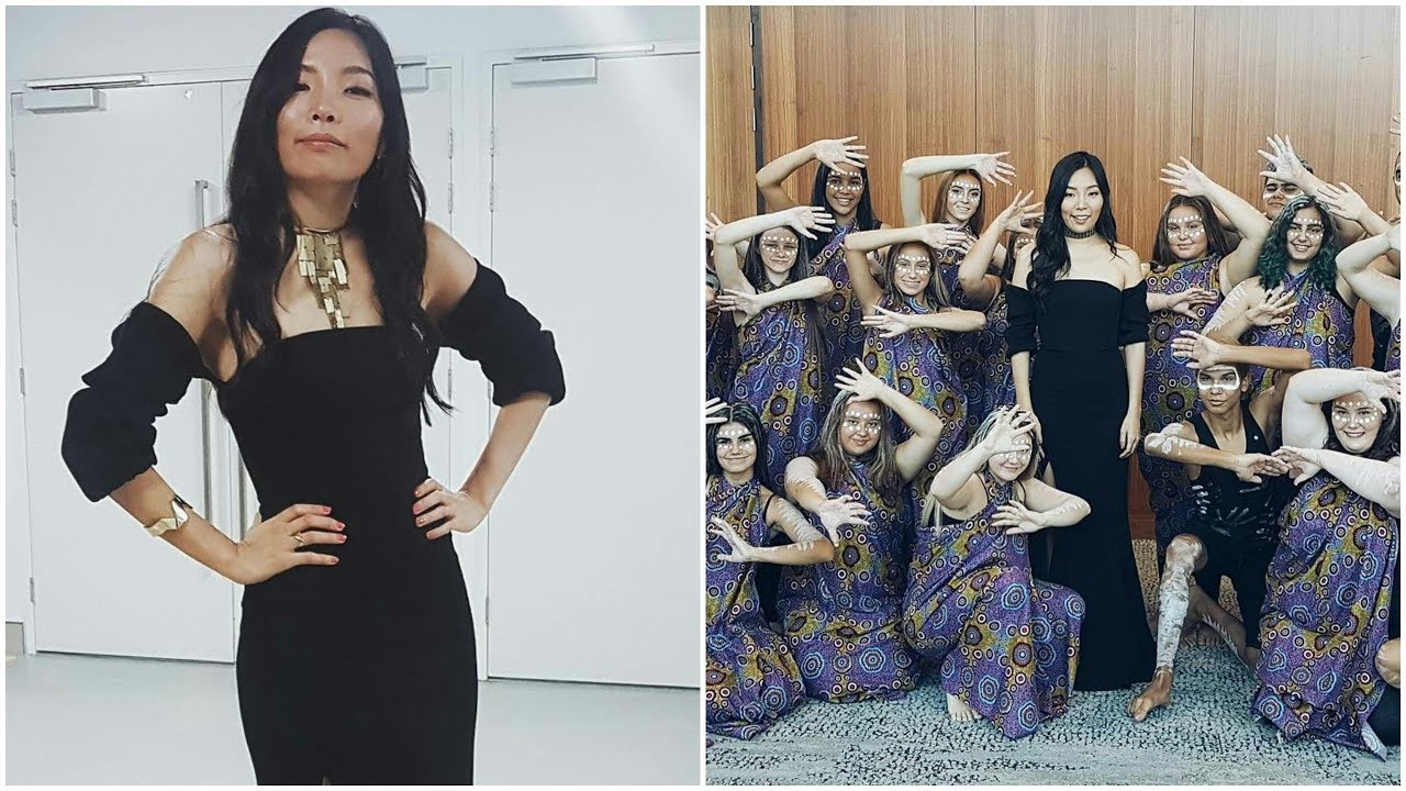 Dami Im Performs With Kari Singers - Australia Day Lunch 2018 - YouTube