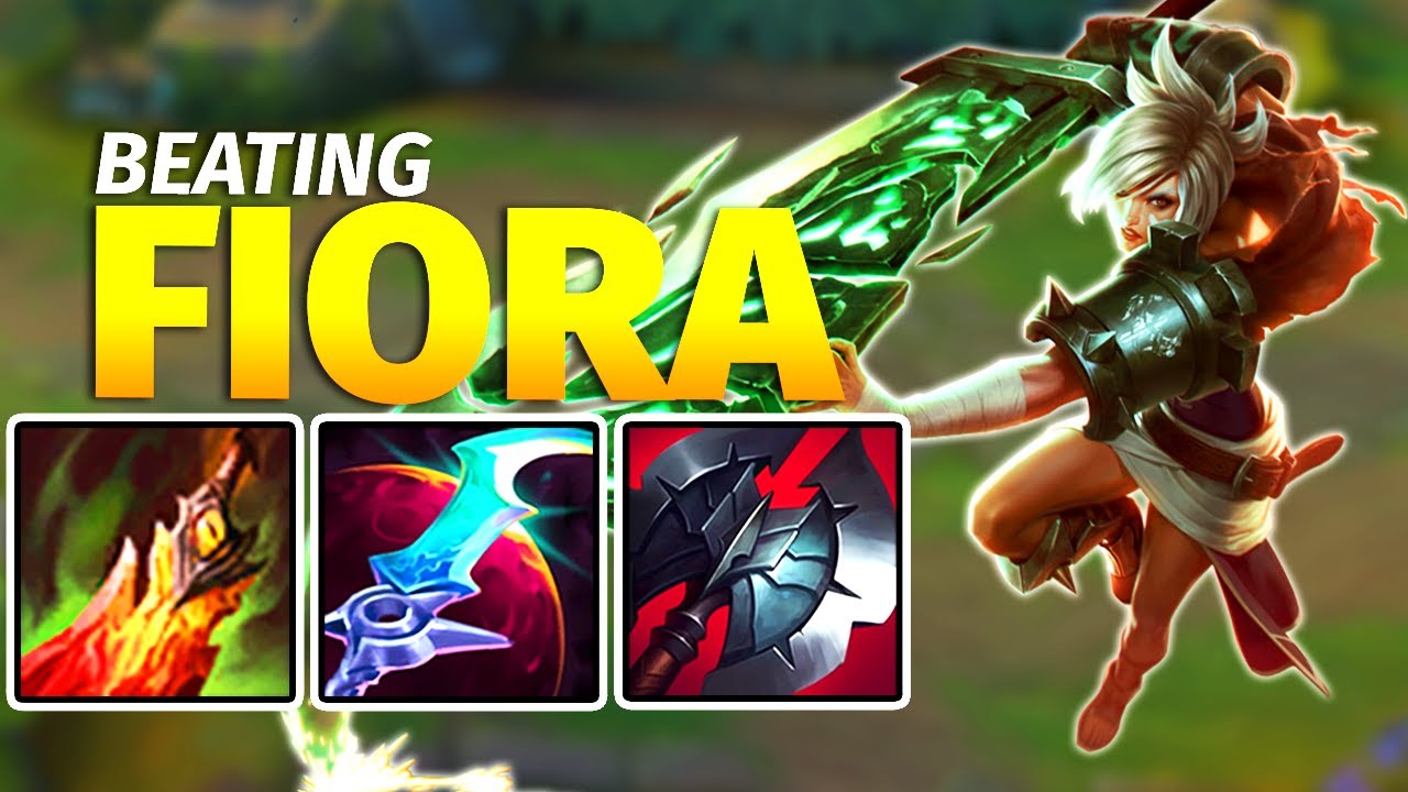 How To Actually Beat Fiora In The Top Lane - YouTube