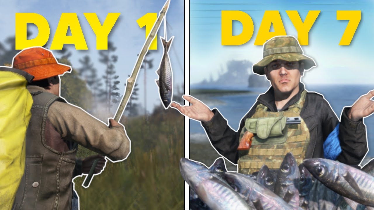 I Survived a WEEK as a Fisherman! - DayZ - YouTube