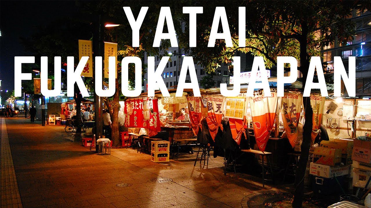 Must see in Fukuoka Japan: Yatai Japanese Street Food 1080p - YouTube
