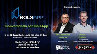 Conversando con BolsApp: Jose Cuervo y Fibra Educa | Doovi