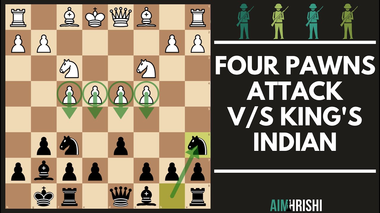 Beating The Anti-King's Indian - "Four Pawns Attack" - YouTube