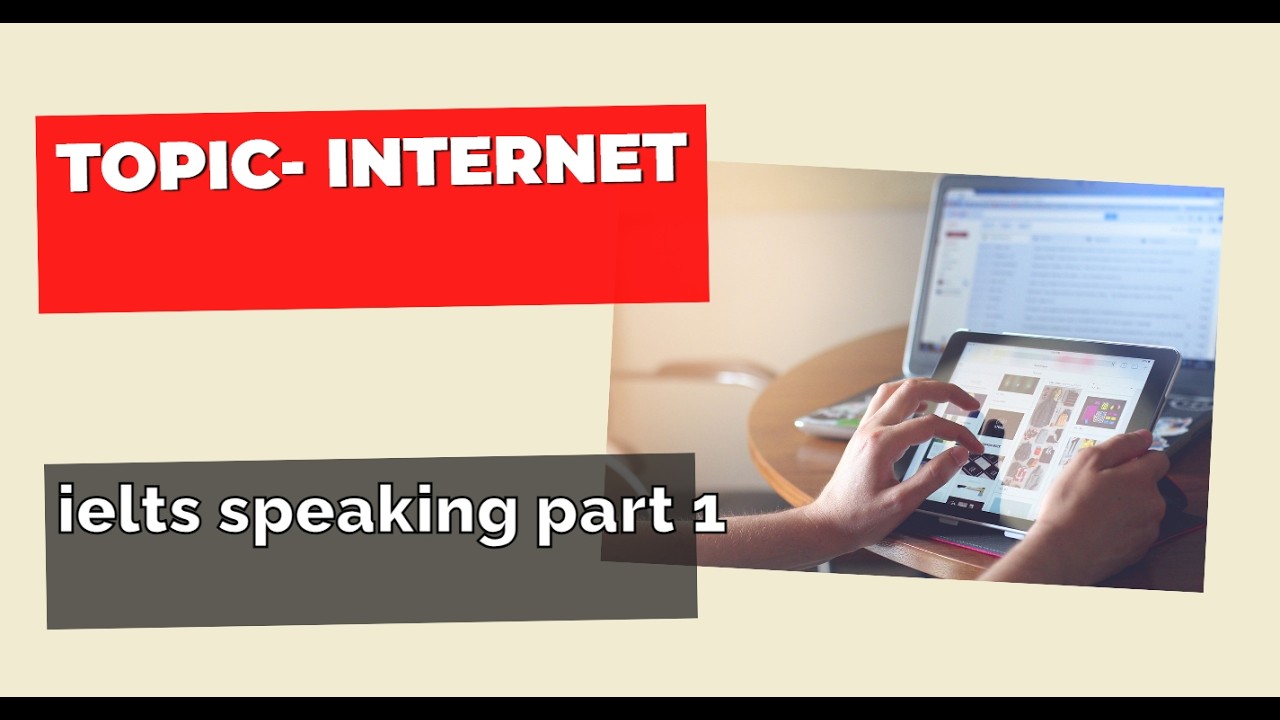 internet speaking part 1 topic @sharanieltsacademy #speaking - YouTube