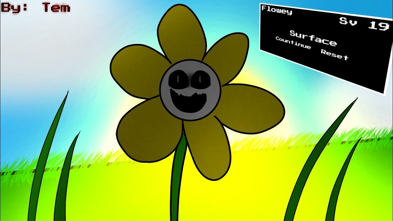 Genocide Flowey SpeedArt - My Undertale Universe - YouTube