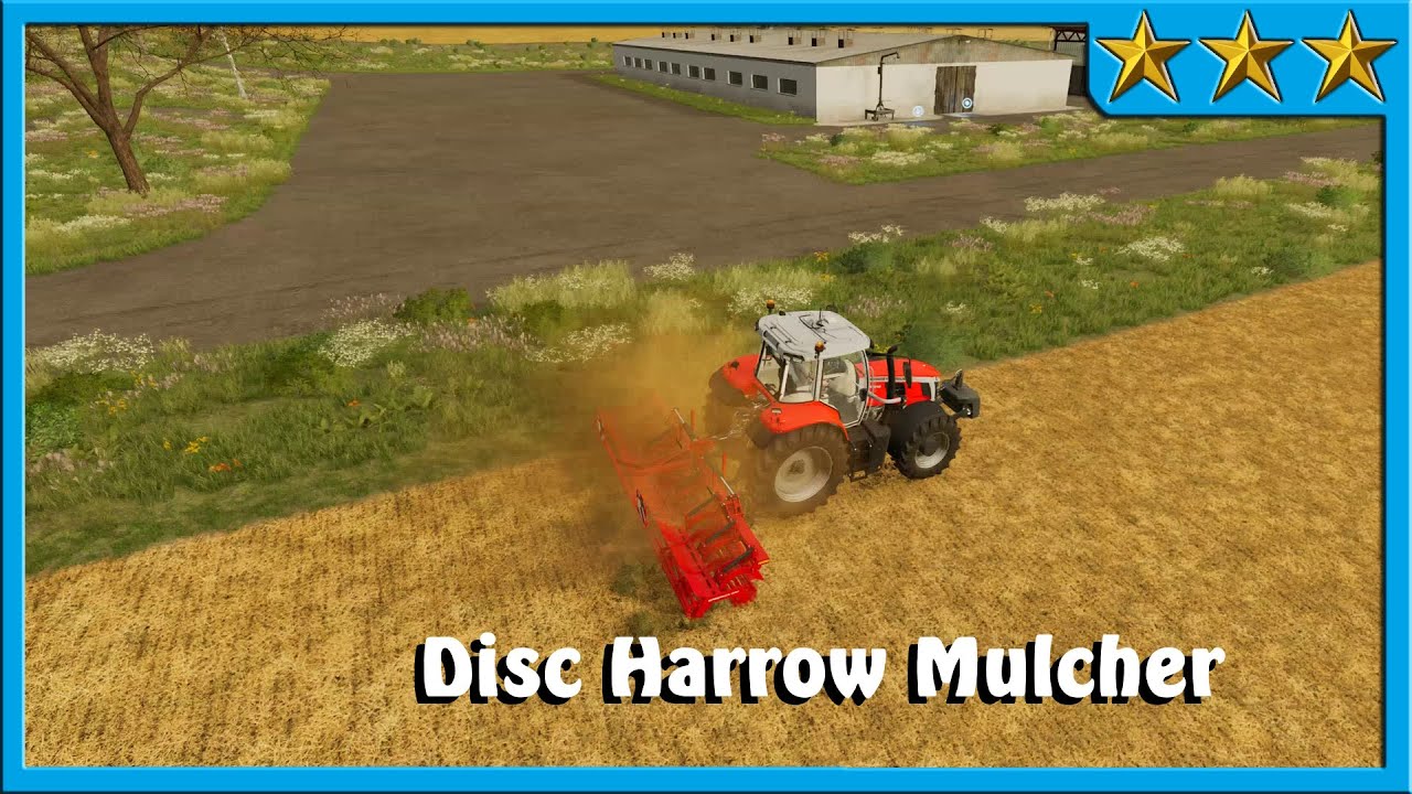 Análisis Disc Harrow Mulcher #FS22 [ESP] - YouTube