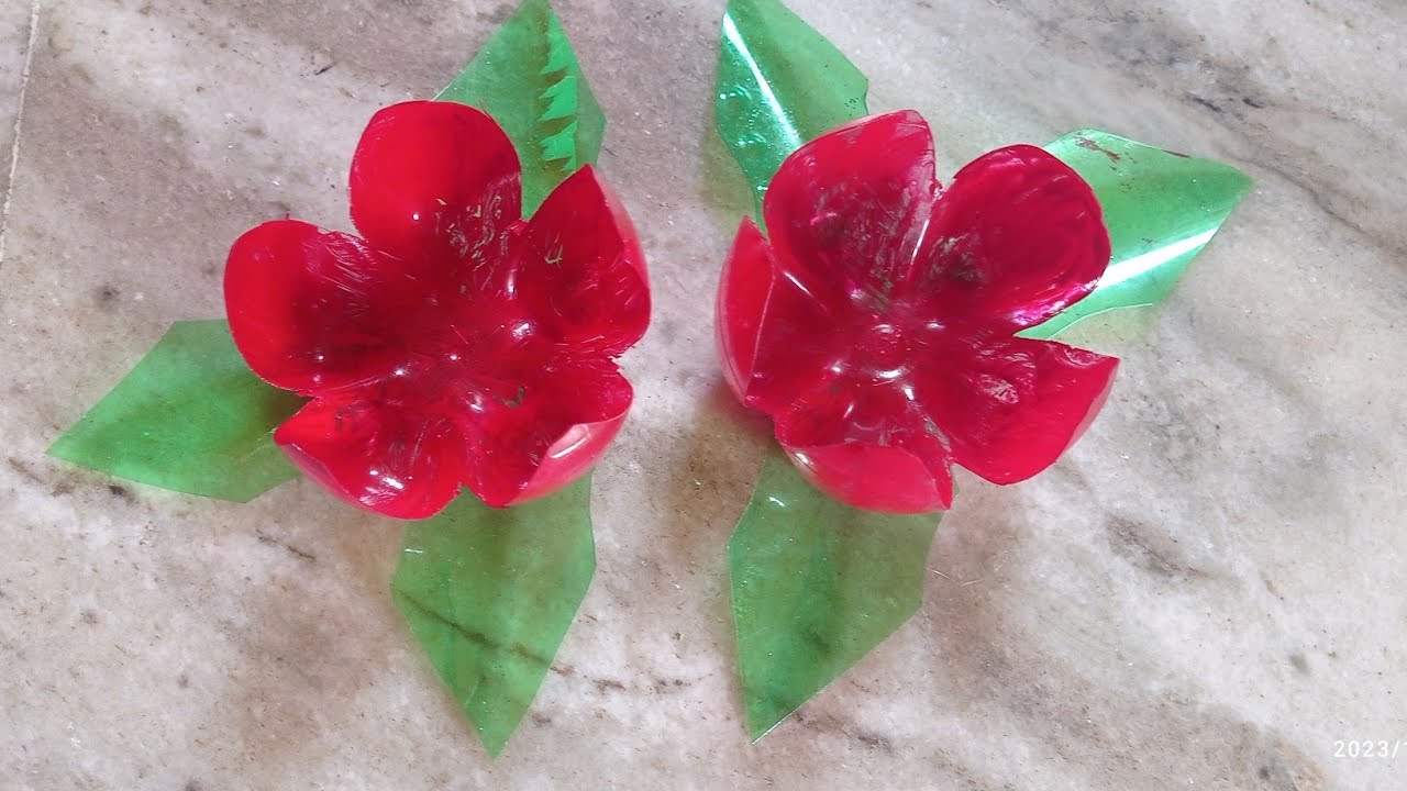 plastic bottle flower ||diy @5MinuteCraftsYouTube - YouTube