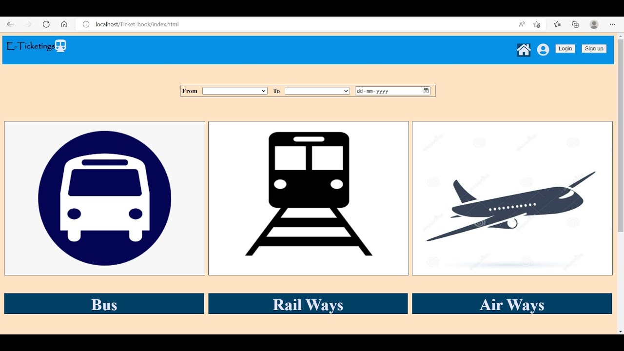 E-ticketing project demo for Design Engineering II B submission - YouTube