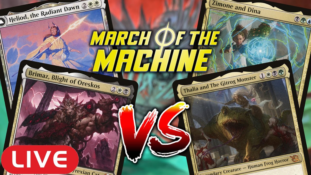 🔴2HG March of the Machine - PRIZES ON THE LINE - Commander League June ...
