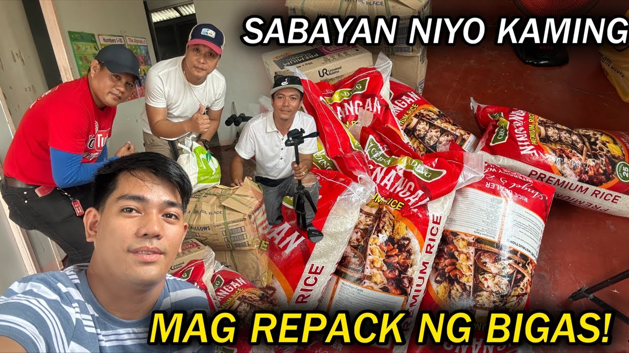 LIBRENG BIGAS AT GROCERIES! - YouTube