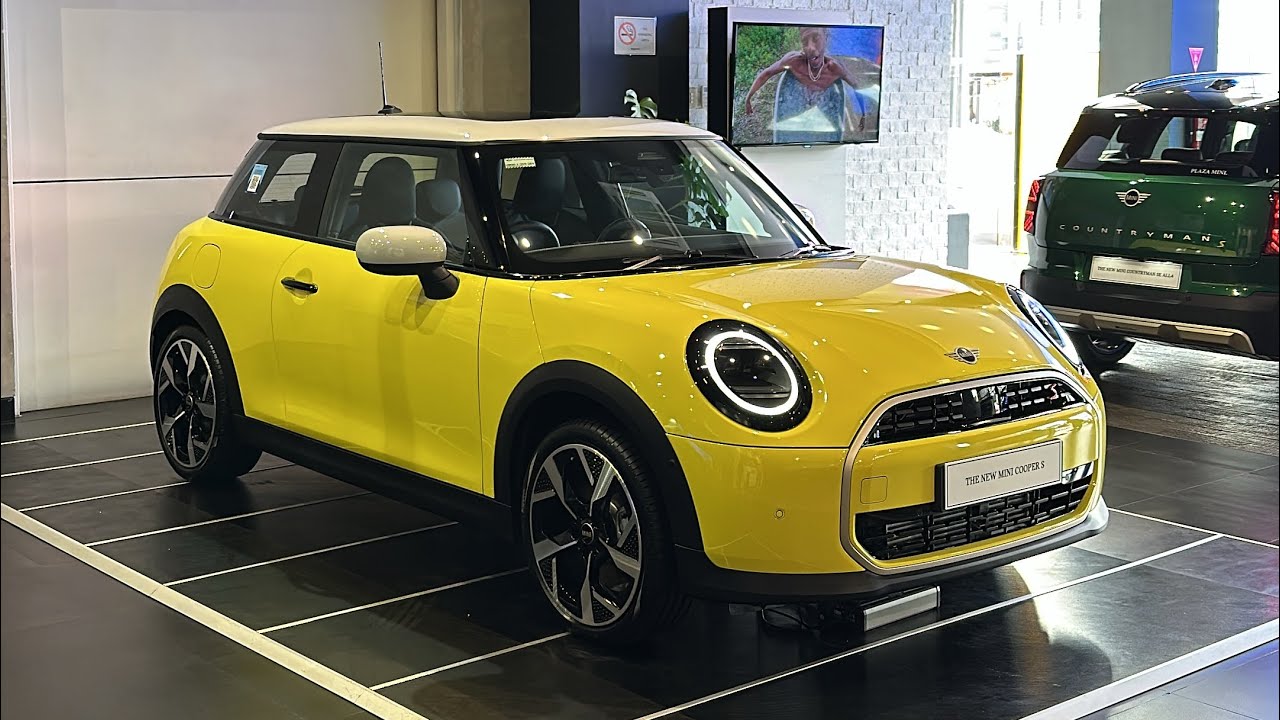 All New MINI Cooper S 3 Door 2025 in Sunnyside Yellow Quick Review ...
