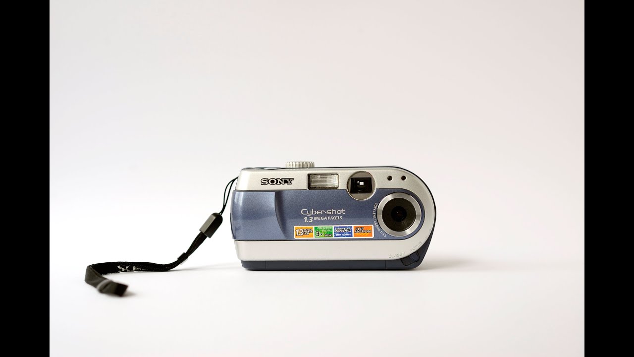 Digital camera Sony Cyber Shot DSC-P20 - YouTube