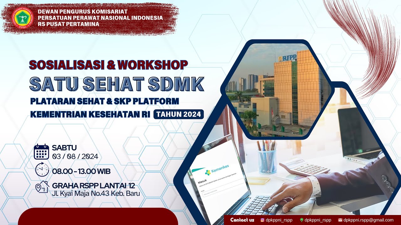 Sosialisasi dan Workshop Satu Sehat SDMK, Plataran Sehat dan SKP ...