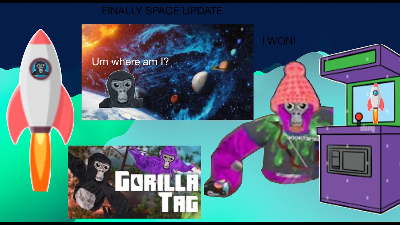 GORILLA TAGS SPACE UPDATE?! - YouTube