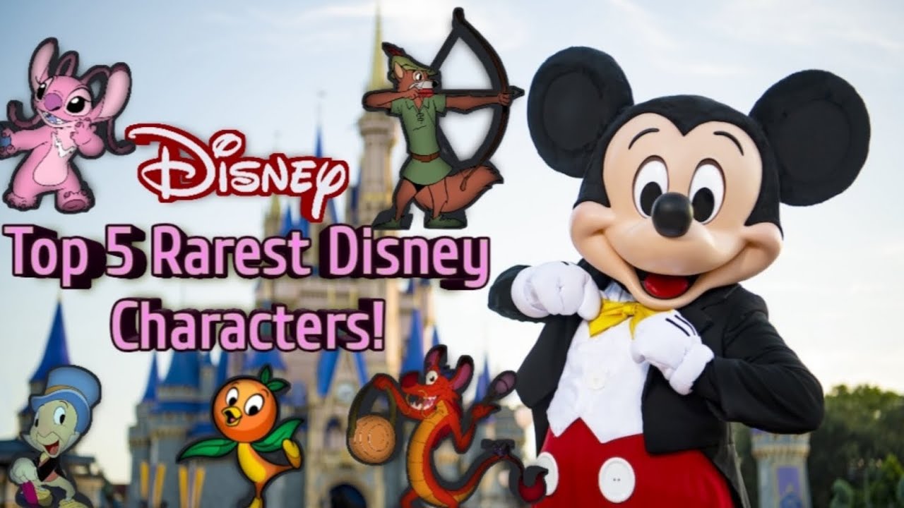 Top 5 Rarest Disney Mascots Ever - YouTube